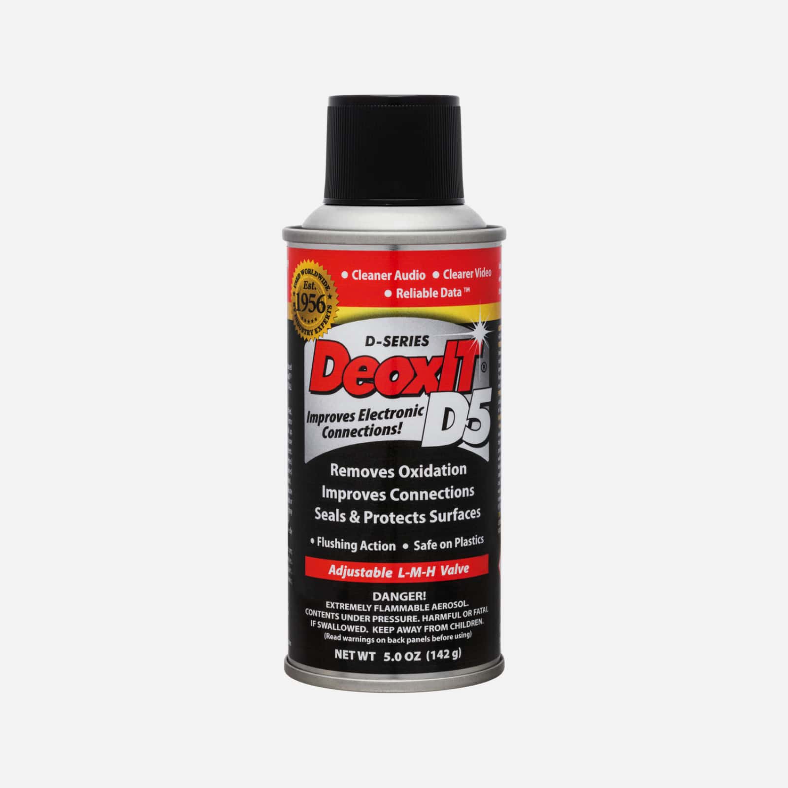 CAIG DeoxIT - D5S-6 - Contact Treatment, 5% Spray – Cable-Stop Online